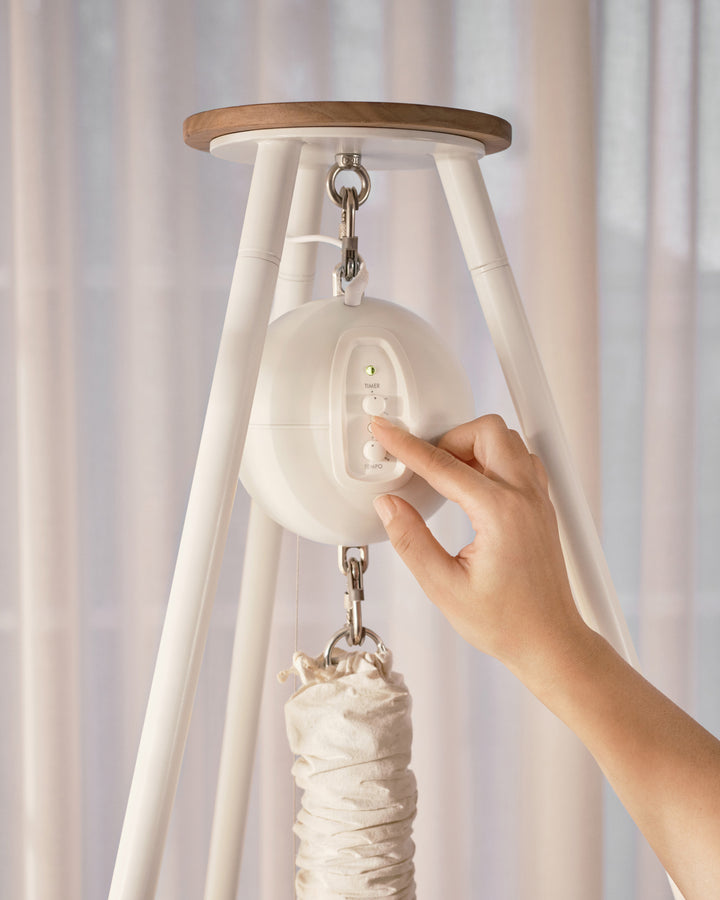 Effektiver und leiser Federwiegen-Motor (mit App) | Moonboon