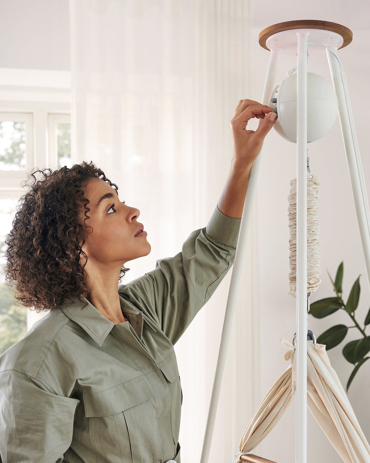 Effektiver und leiser Federwiegen-Motor (mit App) | Moonboon