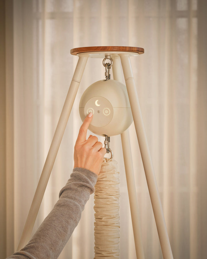 Effektiver und leiser Federwiegen-Motor (mit App) | Moonboon